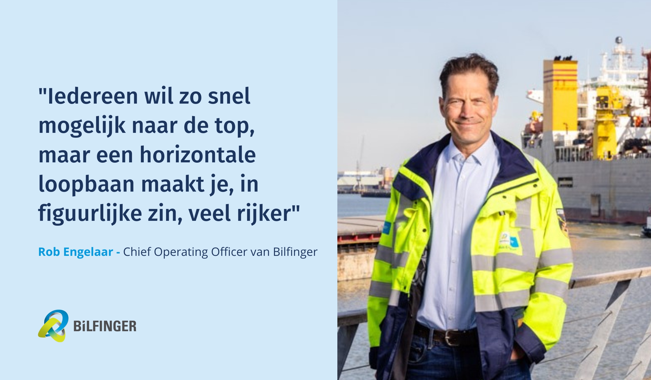 Leren van….. Rob Engelaar, Chief Operating Officer van Bilfinger - VOMI ...